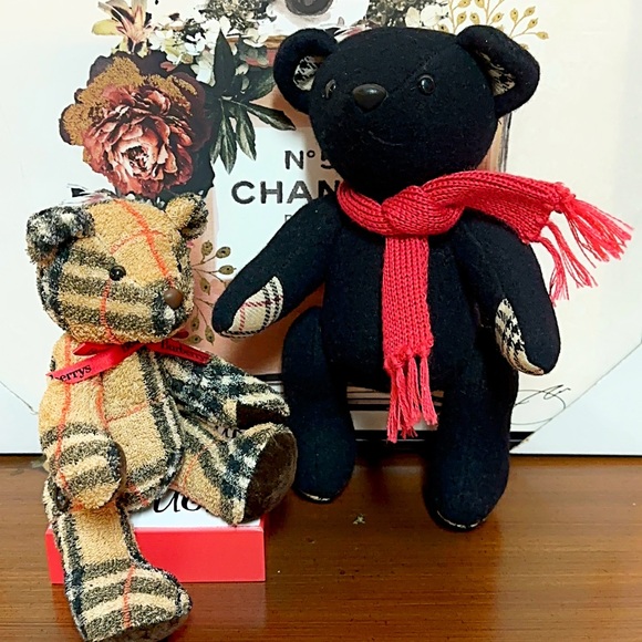 Burberry | Accessories | Bindleburberry Teddy Bear Nova Checkplush ...